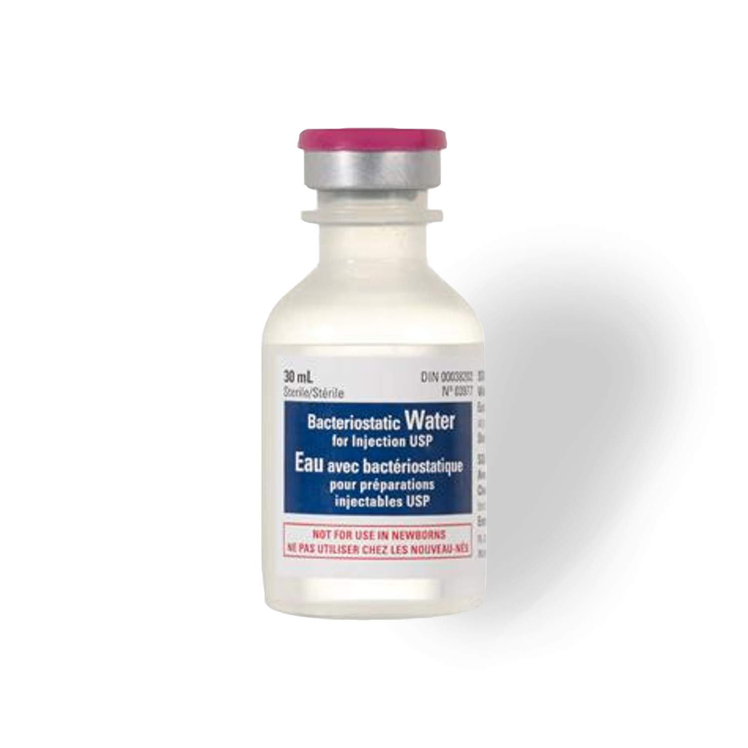 PFIZER BACTERIOSTATIC WATER FOR INJECTION 30ML - True North Performance