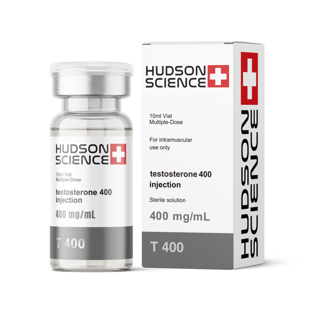 Testosterone T400 400MG - Hudson (Dosed at 412mg with no PIP) COA